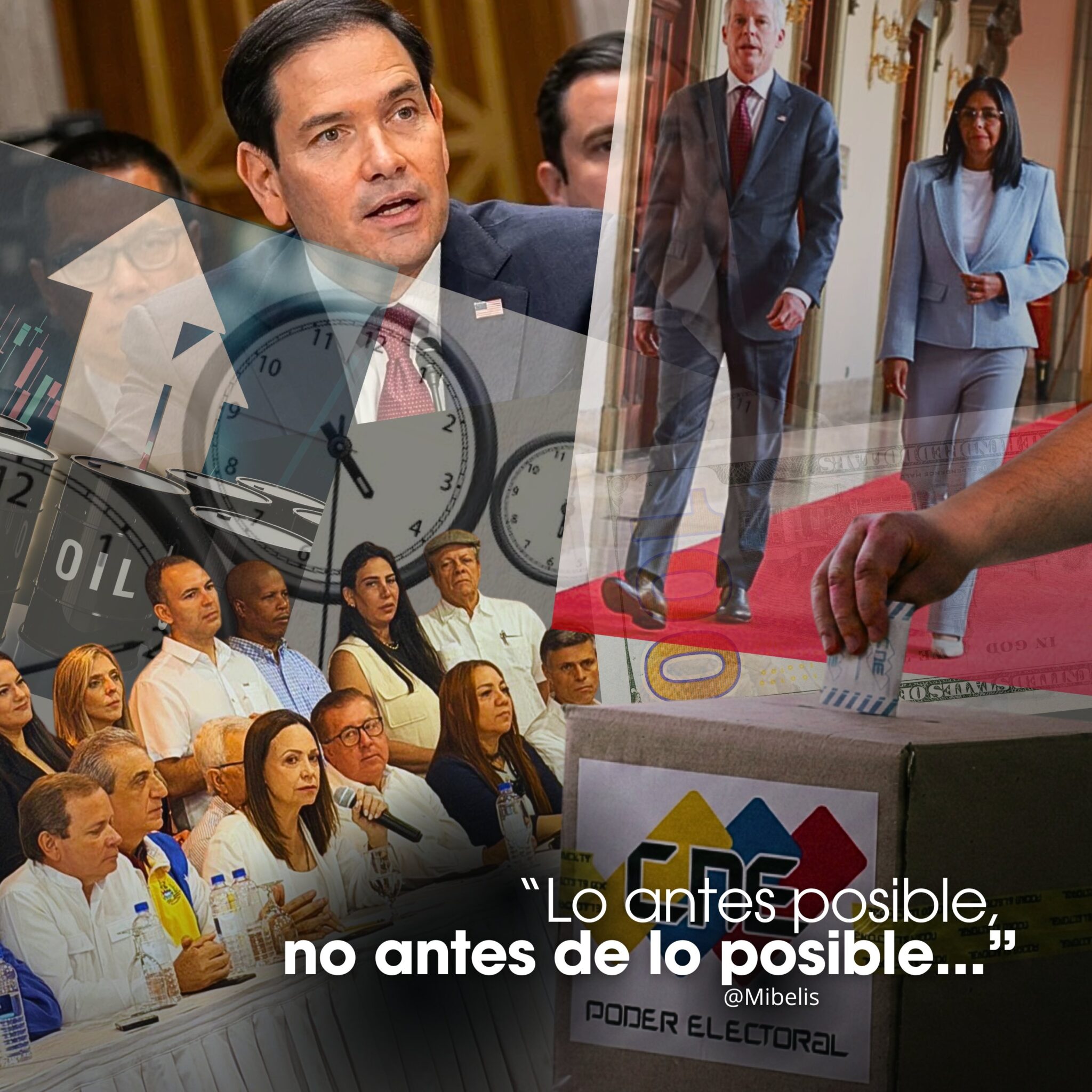"Lo antes posible, no antes de lo posible..." - Mibelis Acevedo Donís ...